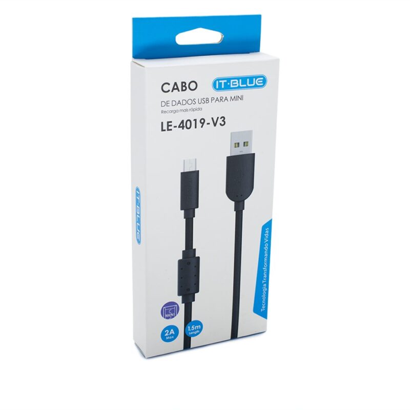 Cabo Usb + V3 150Cm 2A - IT-BLUE (Le-4019-V3) - New info